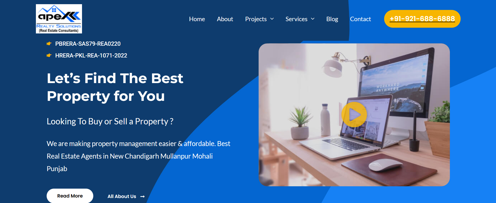 Best Real Estate Agent Chandigarh Mohali, Zirakpur - Apex Realty